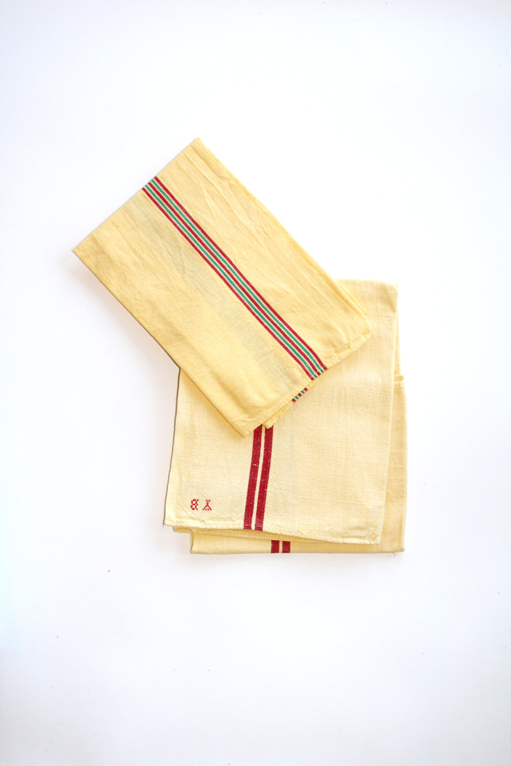 Maison Masarin Vintage Tea Towels Yellow – Takara Design